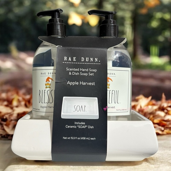 Rae Dunn | Bath & Body | Rae Dunn Apple Harvest Soap Set | Poshmark
